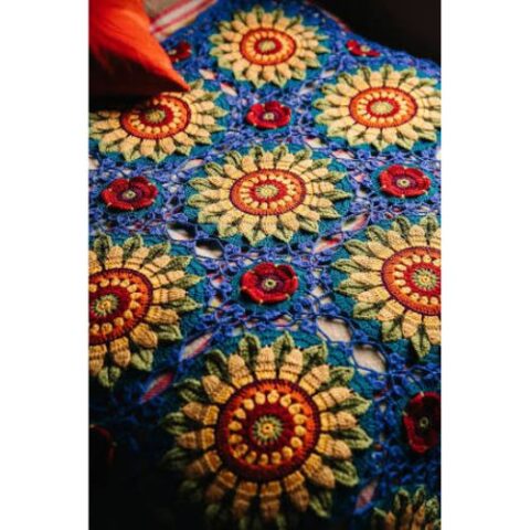 Fields of Gold Crochet Blanket Pattern by Janie Crow - HobbyRocks