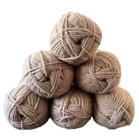 Yarnfair Tootsie Yarn Bundle Light Brown - HobbyRocks